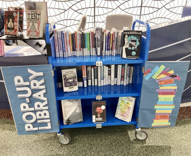 Pop-Up Library - Library at Lansing Community College